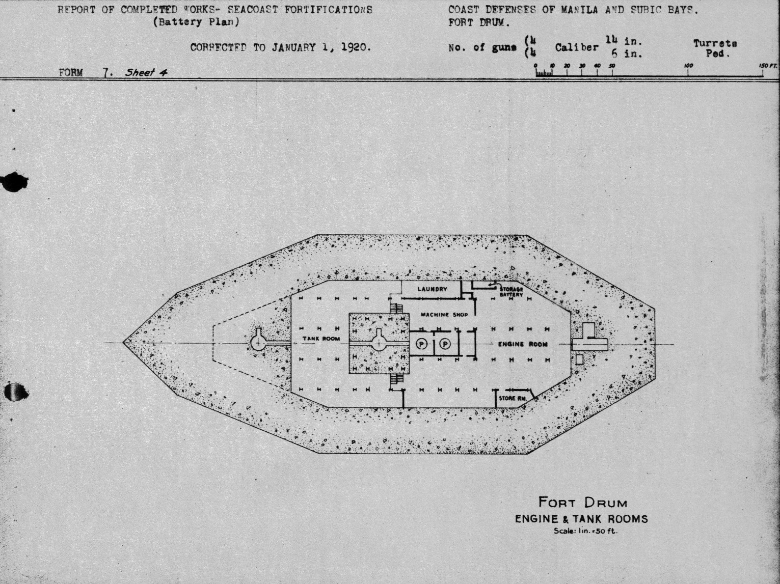 Engine and Tank Rooms